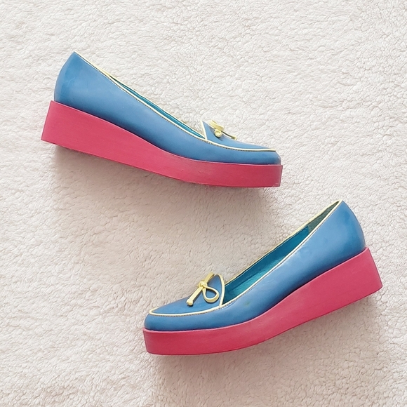 Bernardo | Shoes | Colorblock Platform Loafers | Poshmark